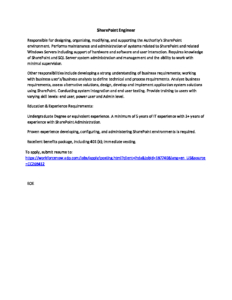 IT-SharePoint-Engineer – IHDA
