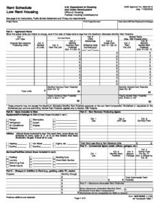 Section 811 Rent Schedule – IHDA